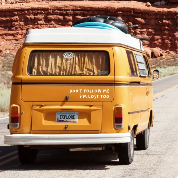 Don’t follow me I’m lost too – Camperprints