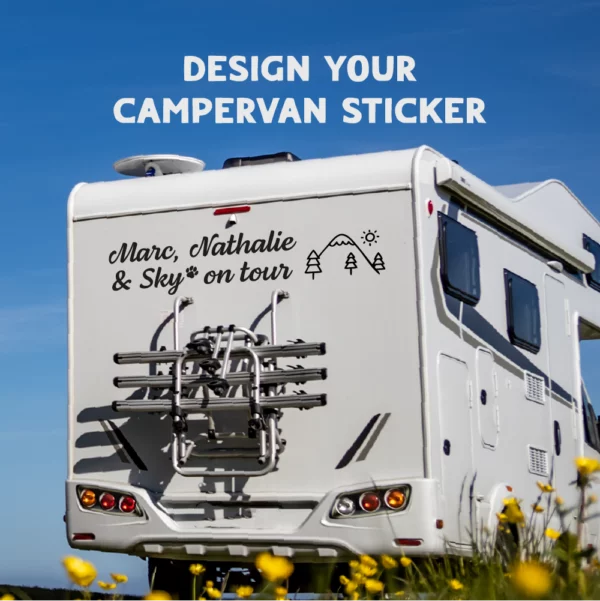 Design your campervan sticker – Camperprints